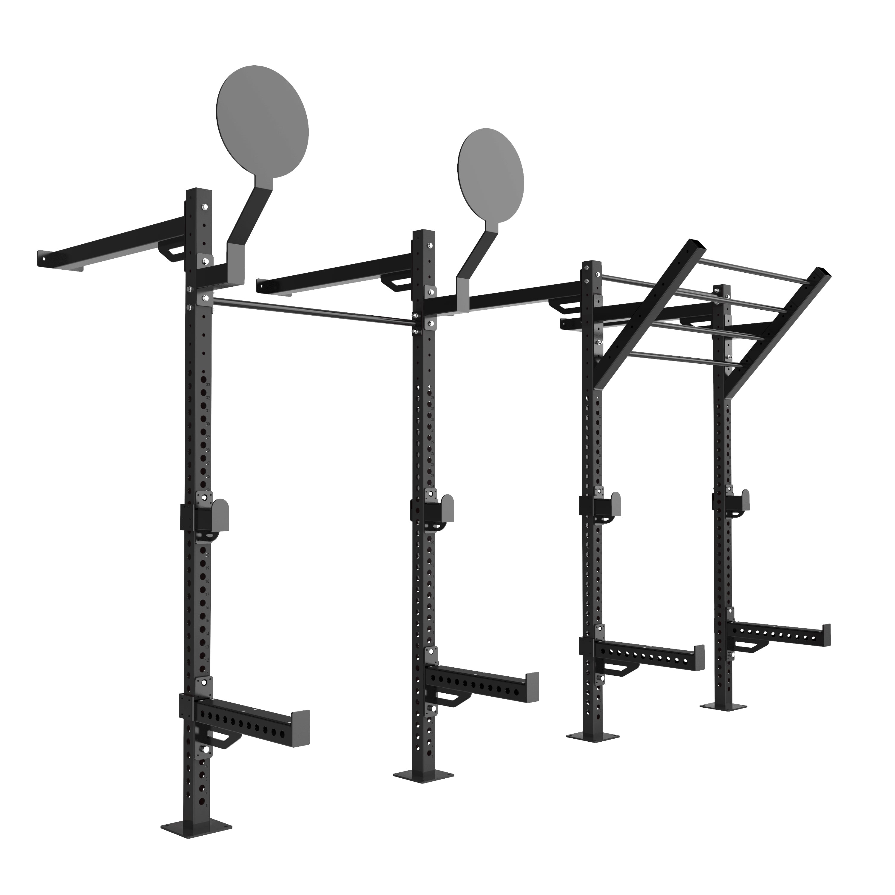 EV88 Wall-Mounted Half Rack 3-Bay